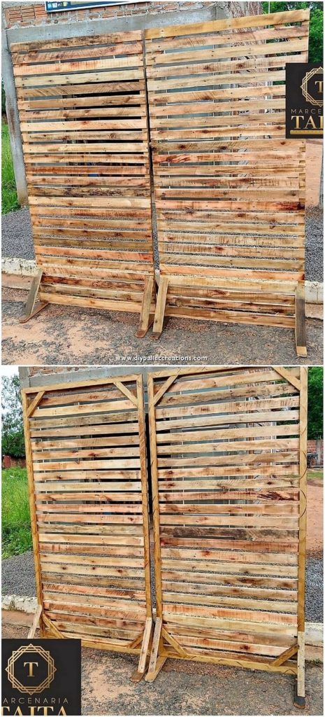 Pallet Room Dividers | DIY Pallet Projects