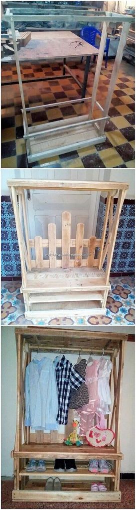 DIY Pallet Closet | DIY Pallet Projects